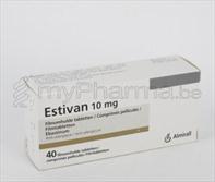 Pharmacie Parent SPRL : Substances actives - E - Ebastine - ESTIVAN 10 ...