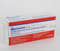 Pharmacie Parent SPRL : Substances actives - S - Sirolimus - RAPAMUNE 2 ...