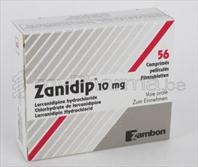 Pharmacie Parent SPRL : ZANIDIP 10 MG 56 COMP