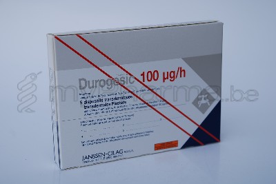 Pharmacie Parent SPRL : DUROGESIC 100 µG/H 5 PATCHES